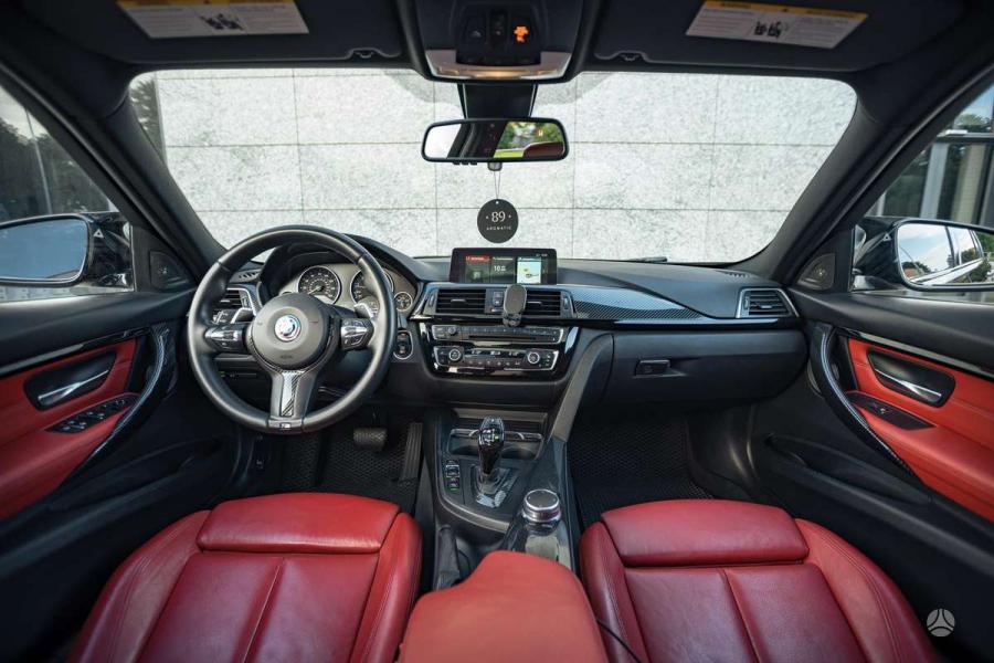 Melns BMW 340 2017 Klaipėda, ar dzinēja tilpumu 3.00 L un nobraukumu 149 tūkst. km par 23499 €, foto 13 vietnē AUTOMOTO.COM.LV