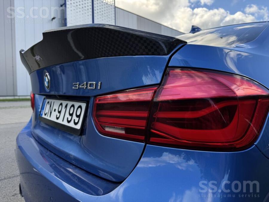 Zils BMW 340 2017 Rīga, ar dzinēja tilpumu 3.00 L un nobraukumu 113 tūkst. km par 33000 €, foto 5 vietnē AUTOMOTO.COM.LV
