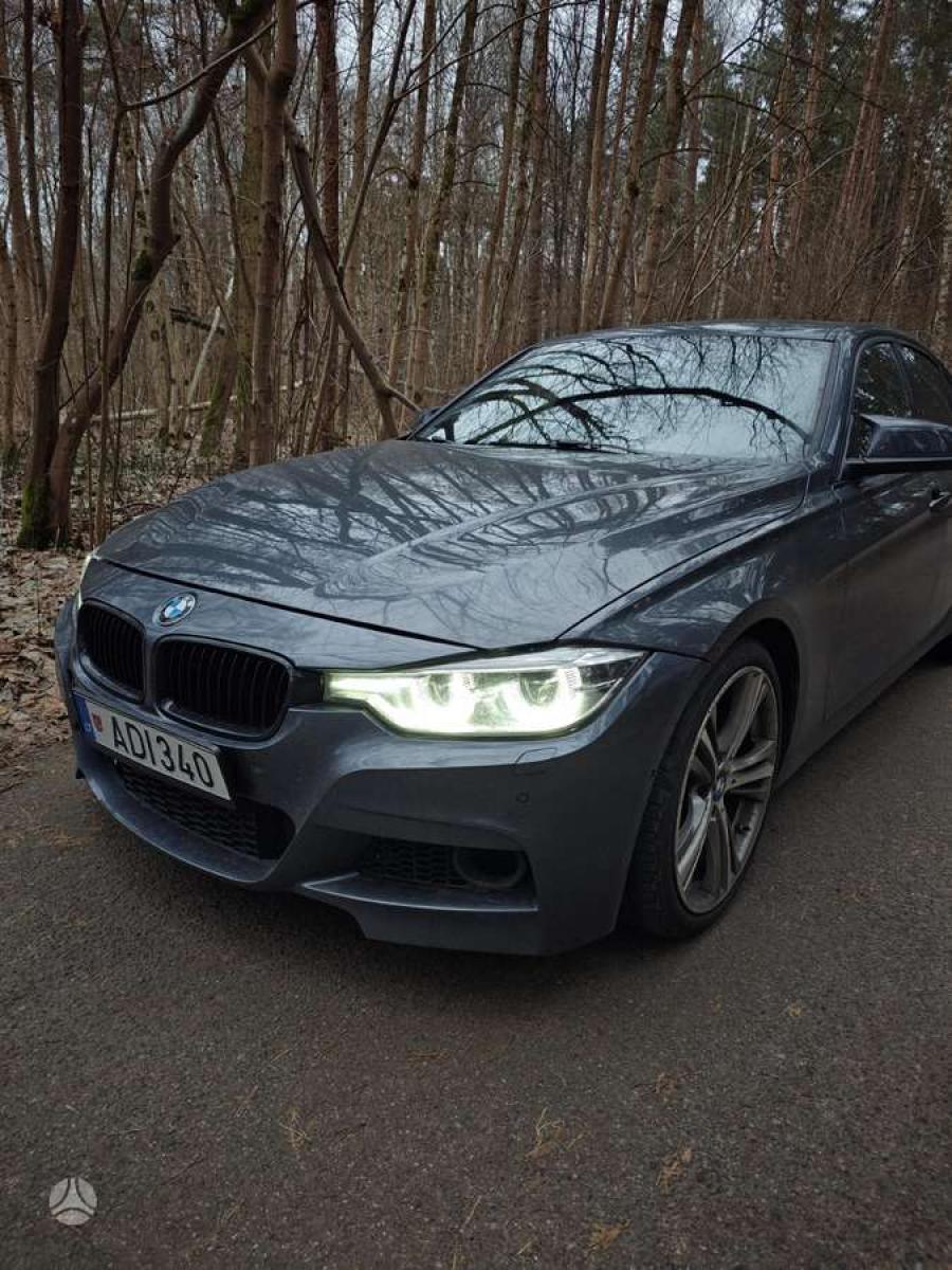 Grey BMW 340 2016 in Kaunas, with an engine capacity of 3.00 L and mileage of 65 thousand km for 20000 €, photo 3 on AUTOMOTO.COM.LV