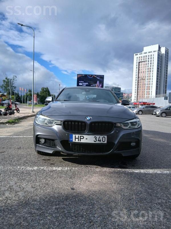 Grey BMW 340 2018 in Riga, with an engine capacity of 3.00 L and mileage of 207 thousand km for 25500 €, photo 10 on AUTOMOTO.COM.LV