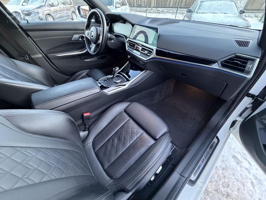 Balts BMW 340 2020 Rīga, ar dzinēja tilpumu 3.00 L un nobraukumu 177 tūkst. km par 32990 €, foto 9 vietnē AUTOMOTO.COM.LV