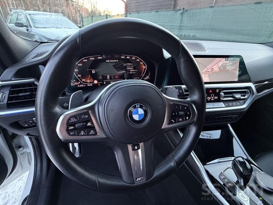 Balts BMW 340 2020 Rīga, ar dzinēja tilpumu 3.00 L un nobraukumu 177 tūkst. km par 32990 €, foto 18 vietnē AUTOMOTO.COM.LV