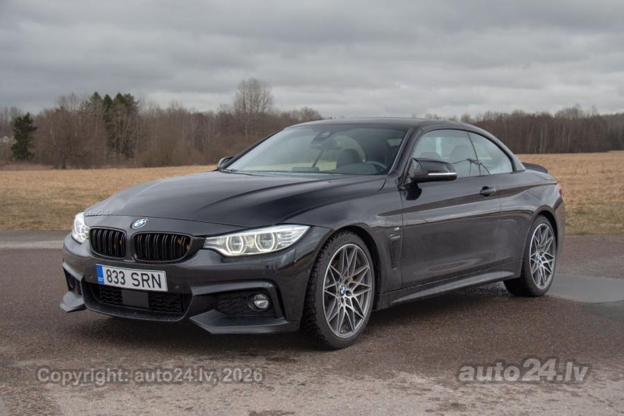 Black BMW 4 Series 2014 in Tallinn, with an engine capacity of 3.00 L and mileage of 245 thousand km for 20500 €, photo 3 on AUTOMOTO.COM.LV