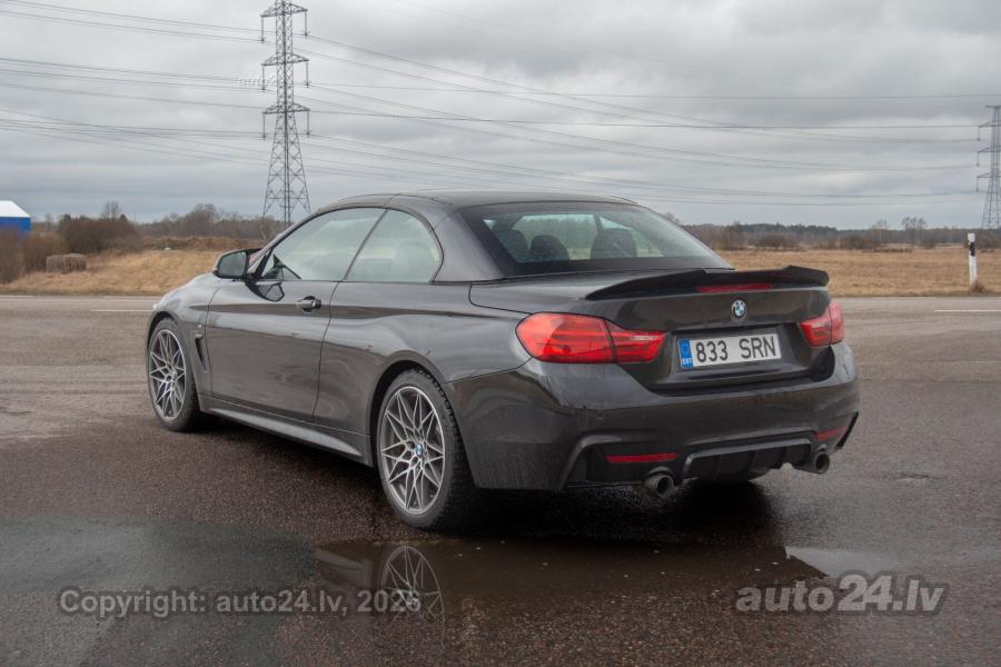 Black BMW 4 Series 2014 in Tallinn, with an engine capacity of 3.00 L and mileage of 245 thousand km for 20500 €, photo 4 on AUTOMOTO.COM.LV