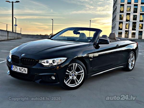 Black BMW 4 Series 2015 in Tallinn, with an engine capacity of 2.00 L and mileage of 219 thousand km for 18900 €, photo 1 on AUTOMOTO.COM.LV