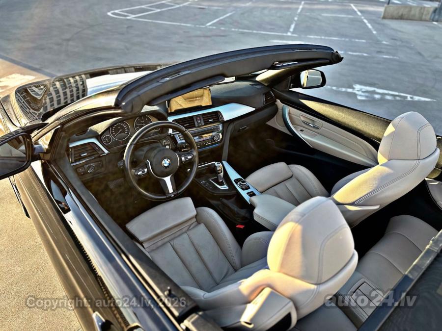 Black BMW 4 Series 2015 in Tallinn, with an engine capacity of 2.00 L and mileage of 219 thousand km for 18900 €, photo 7 on AUTOMOTO.COM.LV