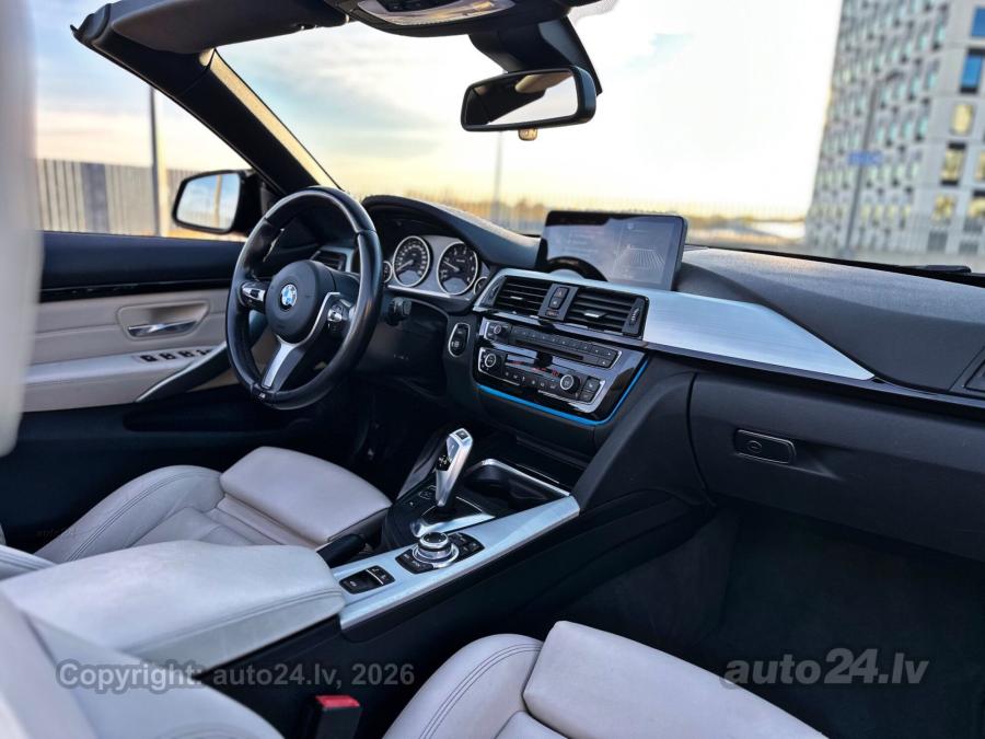 Black BMW 4 Series 2015 in Tallinn, with an engine capacity of 2.00 L and mileage of 219 thousand km for 18900 €, photo 8 on AUTOMOTO.COM.LV
