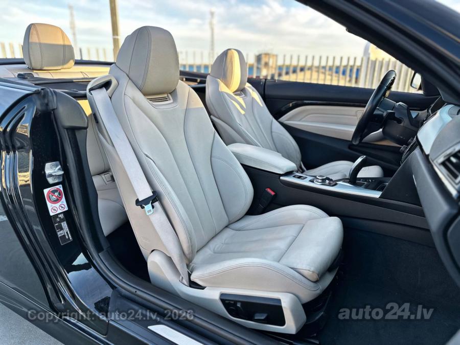 Black BMW 4 Series 2015 in Tallinn, with an engine capacity of 2.00 L and mileage of 219 thousand km for 18900 €, photo 16 on AUTOMOTO.COM.LV