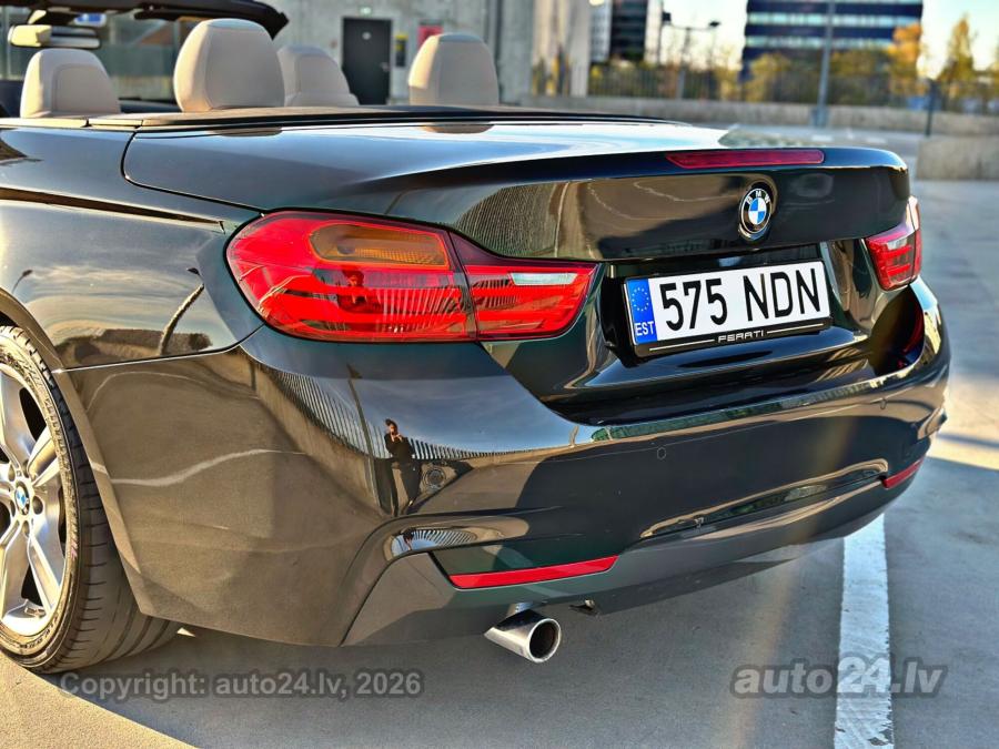 Black BMW 4 Series 2015 in Tallinn, with an engine capacity of 2.00 L and mileage of 219 thousand km for 18900 €, photo 20 on AUTOMOTO.COM.LV