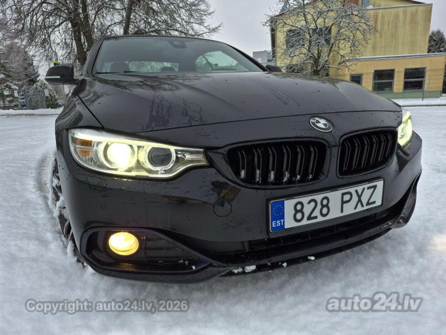 Black BMW 4 Series 2017 in Tallinn, with an engine capacity of 2.00 L and mileage of 177 thousand km for 19800 €, photo 1 on AUTOMOTO.COM.LV