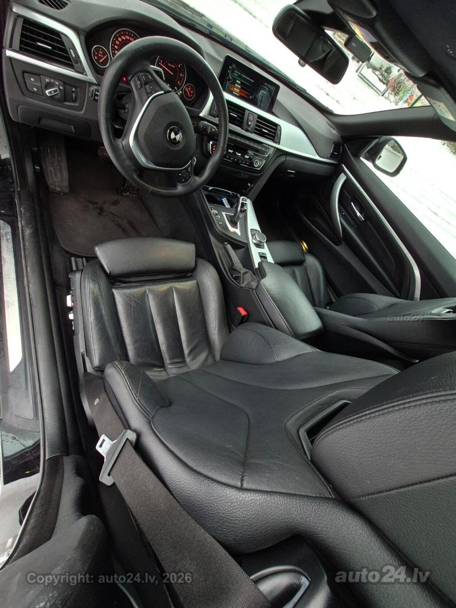 Black BMW 4 Series 2017 in Tallinn, with an engine capacity of 2.00 L and mileage of 177 thousand km for 19800 €, photo 6 on AUTOMOTO.COM.LV