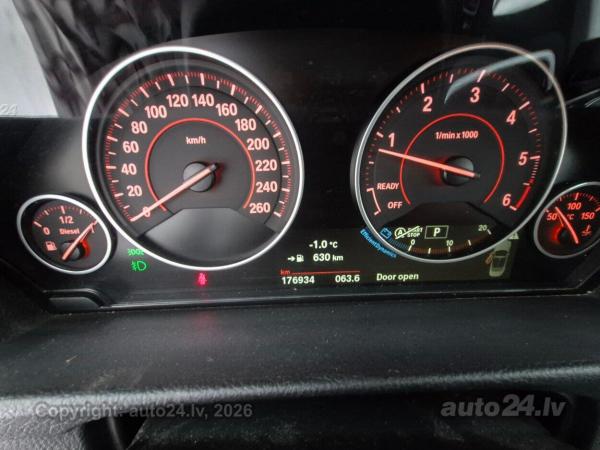 Black BMW 4 Series 2017 in Tallinn, with an engine capacity of 2.00 L and mileage of 177 thousand km for 19800 €, photo 10 on AUTOMOTO.COM.LV