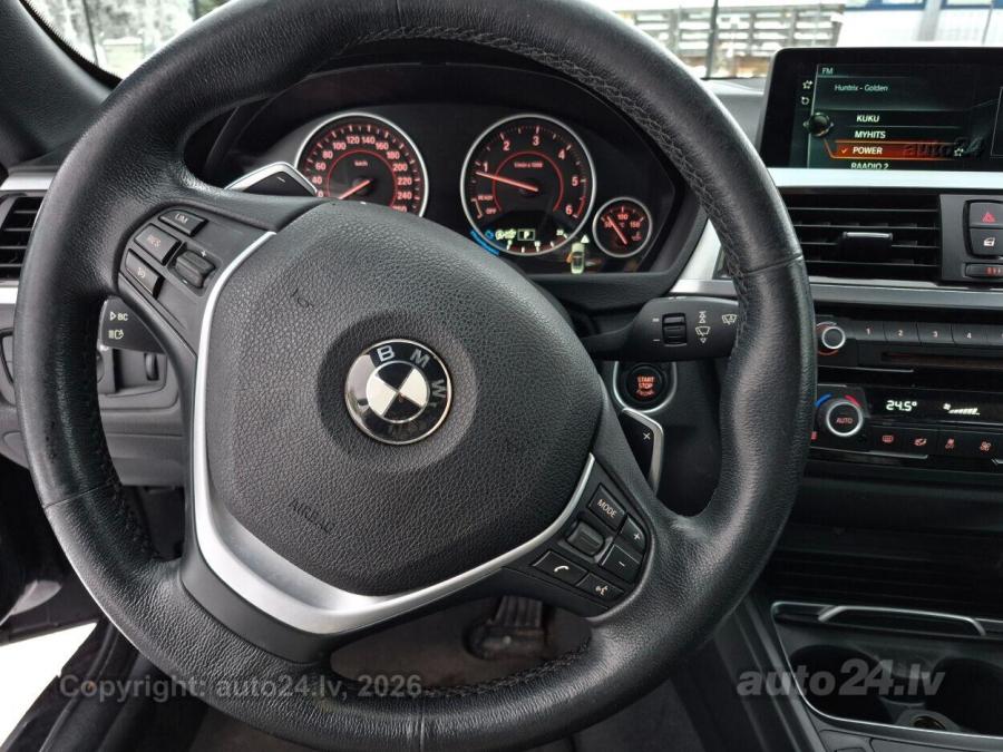 Black BMW 4 Series 2017 in Tallinn, with an engine capacity of 2.00 L and mileage of 177 thousand km for 19800 €, photo 11 on AUTOMOTO.COM.LV
