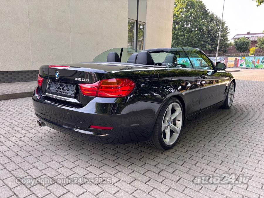 Black BMW 4 Series 2017 in Riga, with an engine capacity of 2.00 L and mileage of 152 thousand km for 15000 €, photo 4 on AUTOMOTO.COM.LV