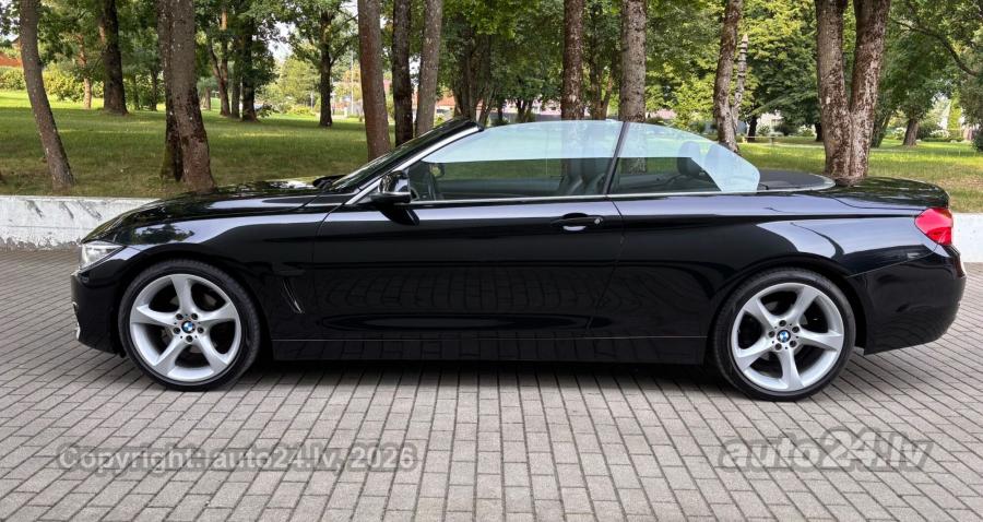 Black BMW 4 Series 2017 in Riga, with an engine capacity of 2.00 L and mileage of 152 thousand km for 15000 €, photo 9 on AUTOMOTO.COM.LV