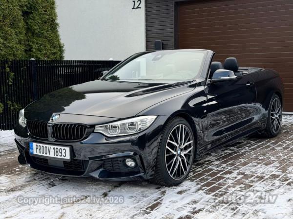 Black BMW 4 Series 2014 in Parnu, with an engine capacity of 3.00 L and mileage of 216 thousand km for 19900 €, photo 1 on AUTOMOTO.COM.LV