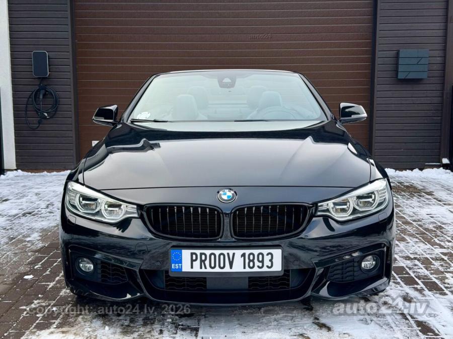Black BMW 4 Series 2014 in Parnu, with an engine capacity of 3.00 L and mileage of 216 thousand km for 19900 €, photo 2 on AUTOMOTO.COM.LV