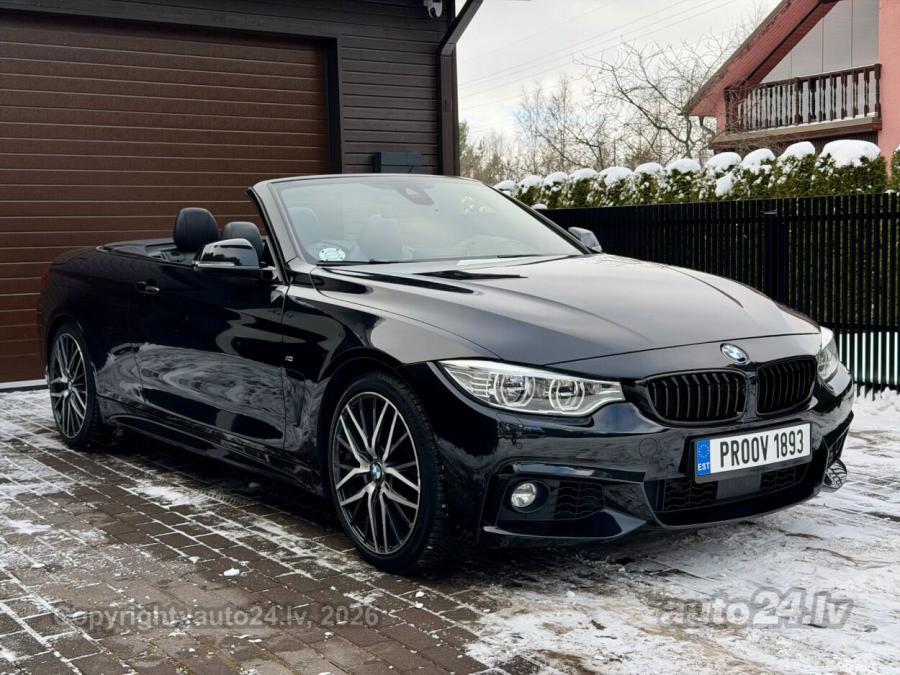 Black BMW 4 Series 2014 in Parnu, with an engine capacity of 3.00 L and mileage of 216 thousand km for 19900 €, photo 3 on AUTOMOTO.COM.LV