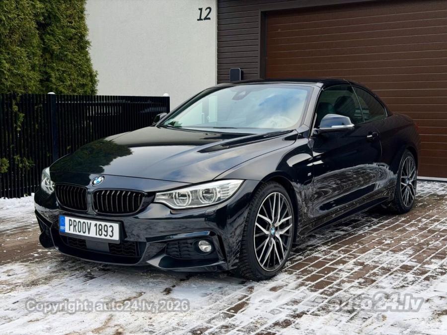 Black BMW 4 Series 2014 in Parnu, with an engine capacity of 3.00 L and mileage of 216 thousand km for 19900 €, photo 7 on AUTOMOTO.COM.LV