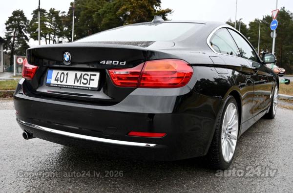 Black BMW 4 Series 2014 in Tallinn, with an engine capacity of 2.00 L and mileage of 160 thousand km for 14900 €, photo 4 on AUTOMOTO.COM.LV