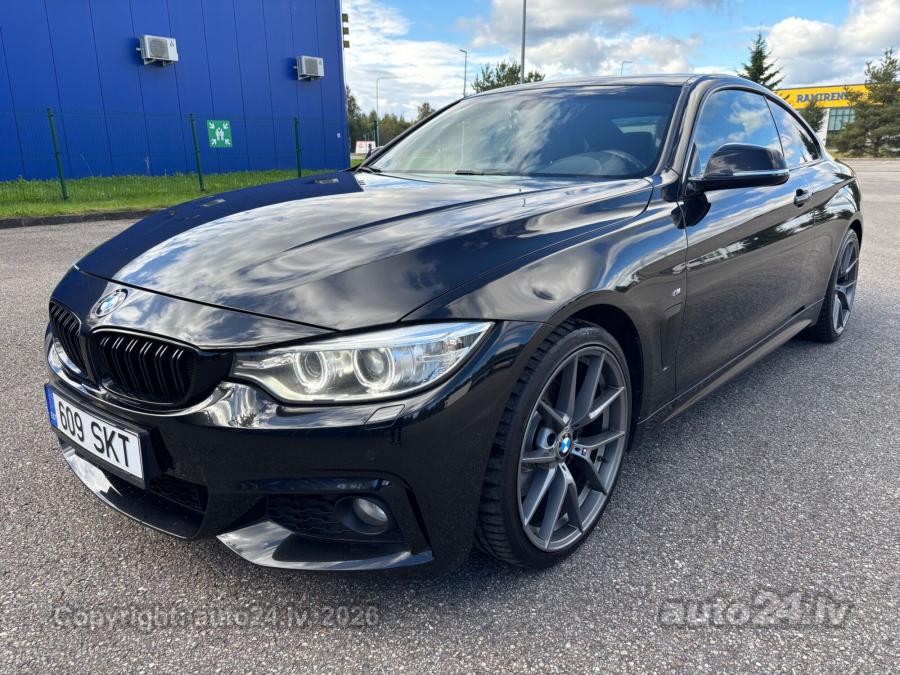 Melns BMW 4 Series 2014 Paide, ar dzinēja tilpumu 3.00 L un nobraukumu 240 tūkst. km par 16690 €, foto 1 vietnē AUTOMOTO.COM.LV