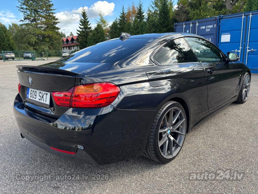 Melns BMW 4 Series 2014 Paide, ar dzinēja tilpumu 3.00 L un nobraukumu 240 tūkst. km par 16690 €, foto 6 vietnē AUTOMOTO.COM.LV