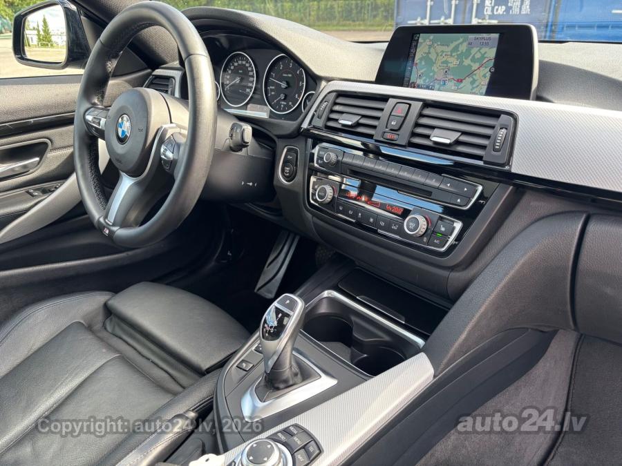 Melns BMW 4 Series 2014 Paide, ar dzinēja tilpumu 3.00 L un nobraukumu 240 tūkst. km par 16690 €, foto 9 vietnē AUTOMOTO.COM.LV