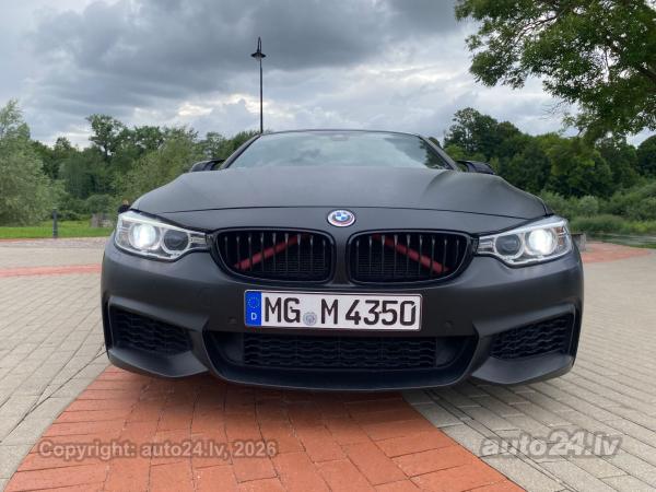 Black BMW 4 Series 2015 in Bauska, with an engine capacity of 3.00 L and mileage of 210 thousand km for 17300 €, photo 5 on AUTOMOTO.COM.LV