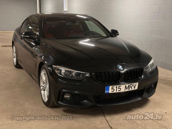 Black BMW 4 Series 2018 in Tallinn, with an engine capacity of 2.00 L and mileage of 160 thousand km for 18500 €, photo 3 on AUTOMOTO.COM.LV