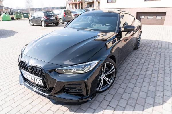 Melns BMW 4 Series 2021 Rīga, ar dzinēja tilpumu 2.00 L un nobraukumu 53 tūkst. km par 39900 €, foto 3 vietnē AUTOMOTO.COM.LV
