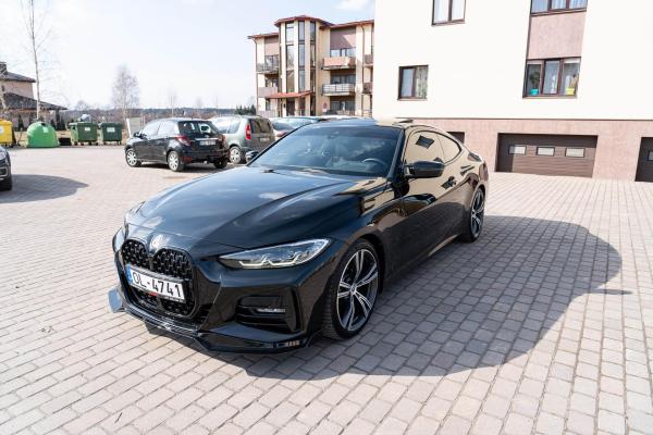 Melns BMW 4 Series 2021 Rīga, ar dzinēja tilpumu 2.00 L un nobraukumu 53 tūkst. km par 39900 €, foto 4 vietnē AUTOMOTO.COM.LV