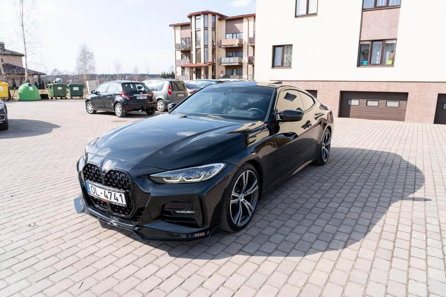 Melns BMW 4 Series 2021 Rīga, ar dzinēja tilpumu 2.00 L un nobraukumu 53 tūkst. km par 39900 €, foto 5 vietnē AUTOMOTO.COM.LV