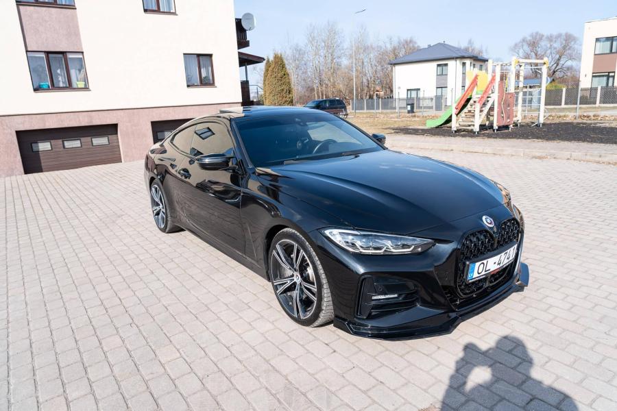 Melns BMW 4 Series 2021 Rīga, ar dzinēja tilpumu 2.00 L un nobraukumu 53 tūkst. km par 39900 €, foto 6 vietnē AUTOMOTO.COM.LV