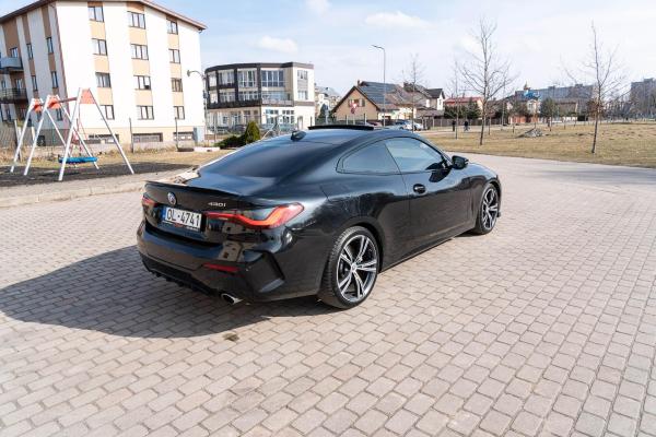 Melns BMW 4 Series 2021 Rīga, ar dzinēja tilpumu 2.00 L un nobraukumu 53 tūkst. km par 39900 €, foto 8 vietnē AUTOMOTO.COM.LV