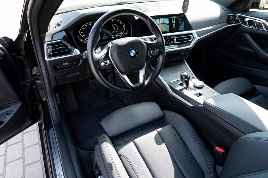 Melns BMW 4 Series 2021 Rīga, ar dzinēja tilpumu 2.00 L un nobraukumu 53 tūkst. km par 39900 €, foto 13 vietnē AUTOMOTO.COM.LV