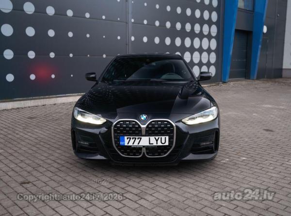 Melns BMW 4 Series 2023 Tartu, ar dzinēja tilpumu 2.00 L un nobraukumu 53 tūkst. km par 41000 €, foto 2 vietnē AUTOMOTO.COM.LV