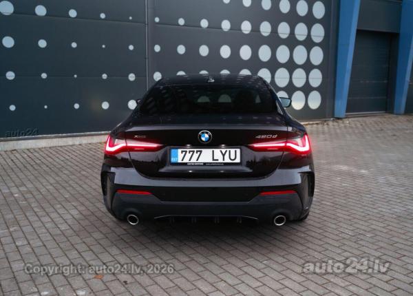 Melns BMW 4 Series 2023 Tartu, ar dzinēja tilpumu 2.00 L un nobraukumu 53 tūkst. km par 41000 €, foto 6 vietnē AUTOMOTO.COM.LV