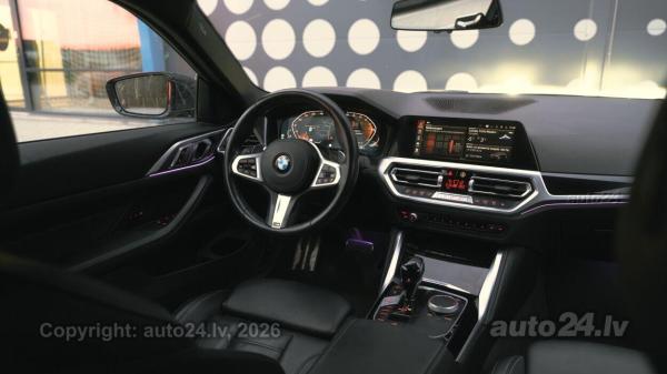 Melns BMW 4 Series 2023 Tartu, ar dzinēja tilpumu 2.00 L un nobraukumu 53 tūkst. km par 41000 €, foto 10 vietnē AUTOMOTO.COM.LV