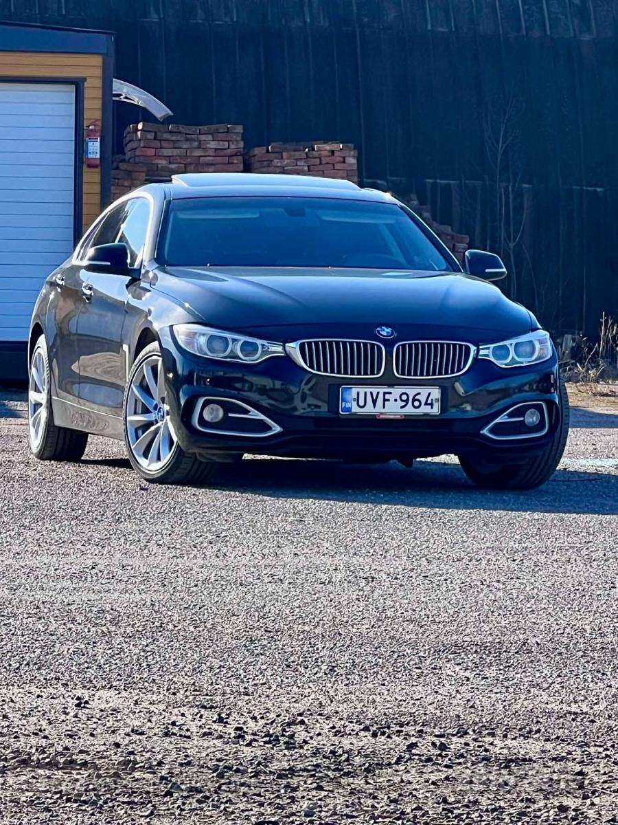 Melns BMW 4 Series 2014 Tallina, ar dzinēja tilpumu 2.00 L un nobraukumu 323 tūkst. km par 11500 €, foto 3 vietnē AUTOMOTO.COM.LV