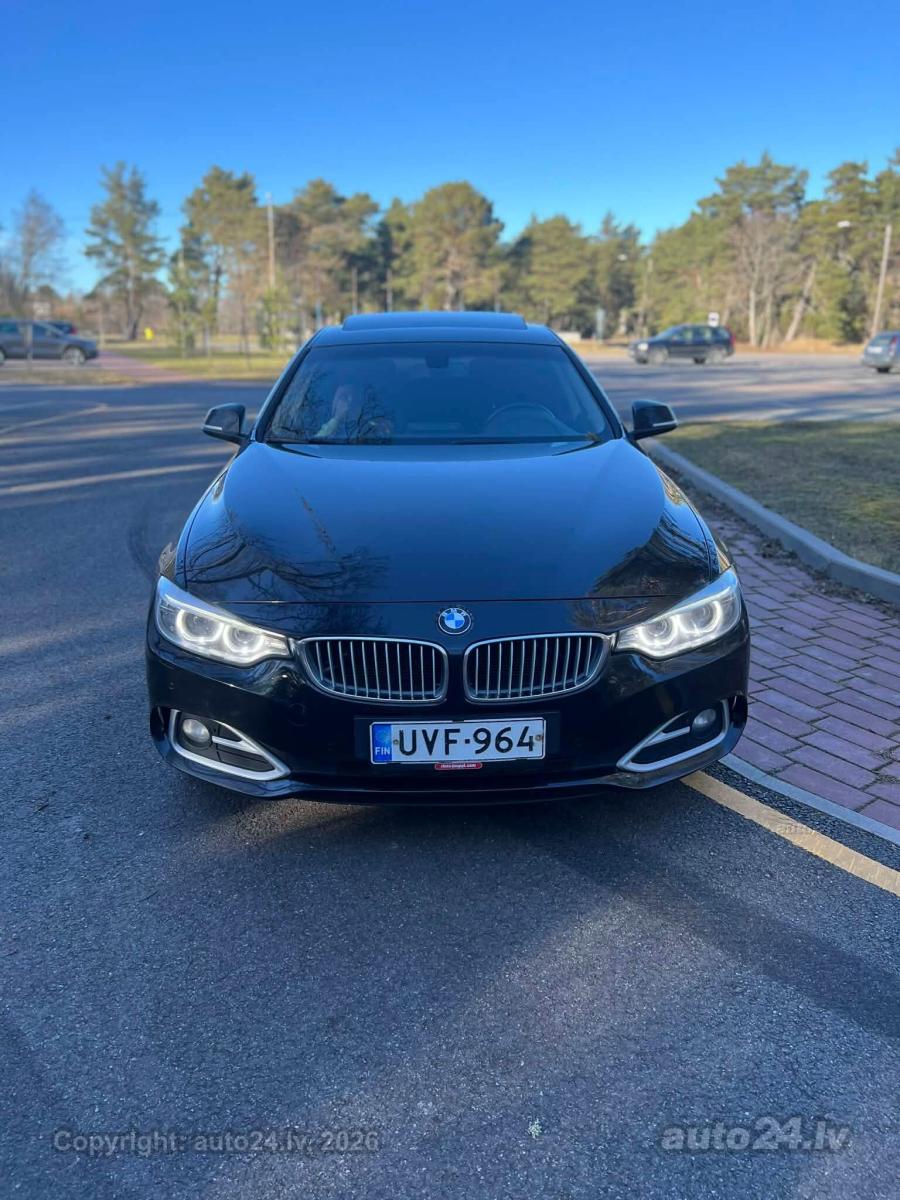 Melns BMW 4 Series 2014 Tallina, ar dzinēja tilpumu 2.00 L un nobraukumu 323 tūkst. km par 11500 €, foto 4 vietnē AUTOMOTO.COM.LV