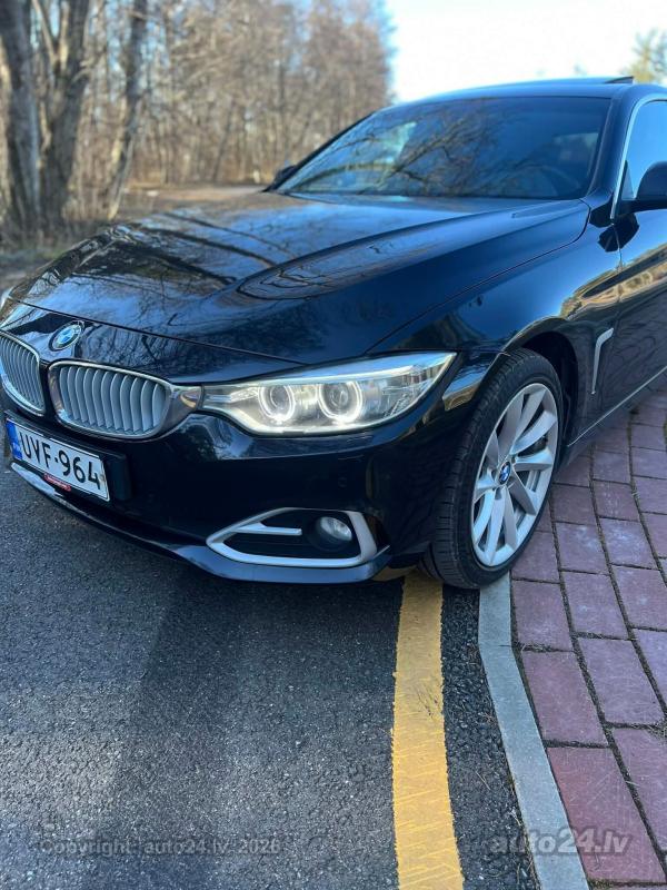 Melns BMW 4 Series 2014 Tallina, ar dzinēja tilpumu 2.00 L un nobraukumu 323 tūkst. km par 11500 €, foto 5 vietnē AUTOMOTO.COM.LV