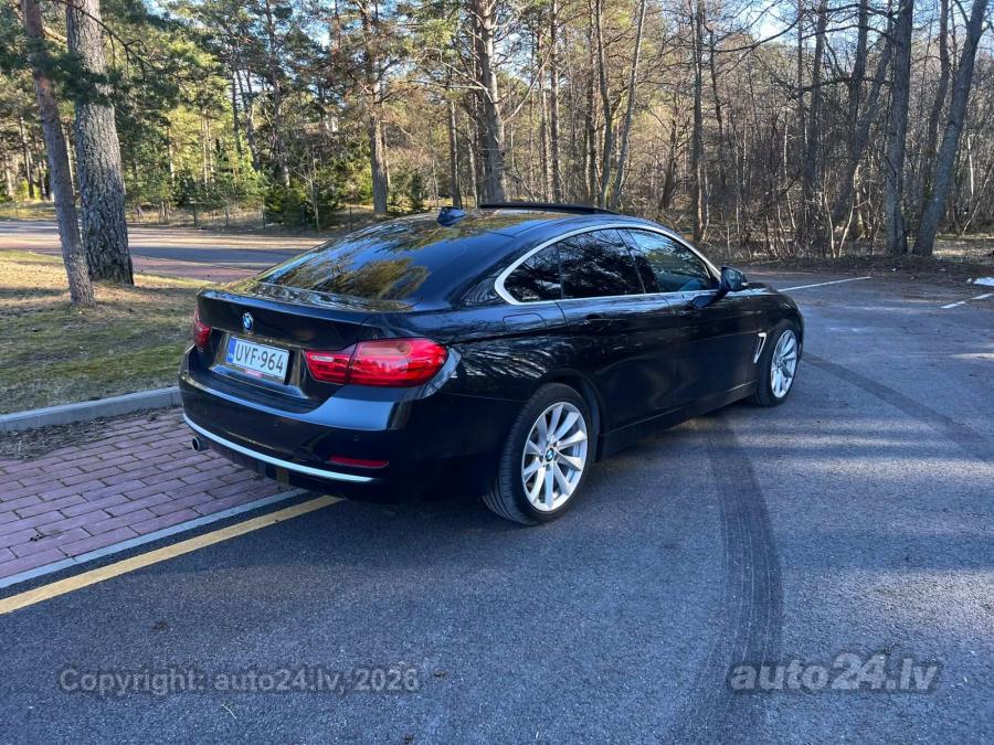 Melns BMW 4 Series 2014 Tallina, ar dzinēja tilpumu 2.00 L un nobraukumu 323 tūkst. km par 11500 €, foto 13 vietnē AUTOMOTO.COM.LV