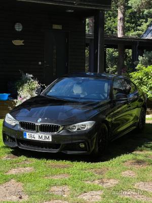Melns BMW 4 Series 2014 Tallina, ar dzinēja tilpumu 3.00 L un nobraukumu 166 tūkst. km par 21900 €, foto  vietnē AUTOMOTO.COM.LV