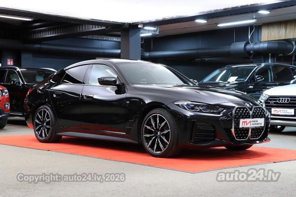 Melns BMW 4 Series 2023 Tallina, ar dzinēja tilpumu 2.00 L un nobraukumu 102 tūkst. km par 41495 €, foto 1 vietnē AUTOMOTO.COM.LV