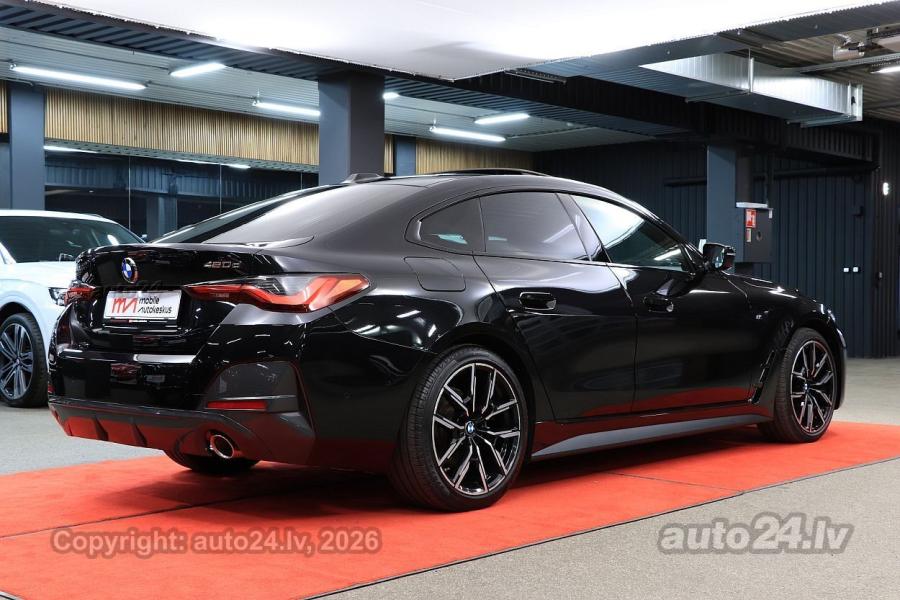 Black BMW 4 Series 2023 in Tallinn, with an engine capacity of 2.00 L and mileage of 102 thousand km for 41495 €, photo 3 on AUTOMOTO.COM.LV