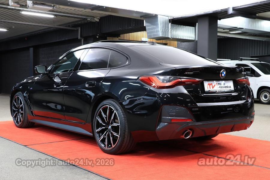 Black BMW 4 Series 2023 in Tallinn, with an engine capacity of 2.00 L and mileage of 102 thousand km for 41495 €, photo 5 on AUTOMOTO.COM.LV