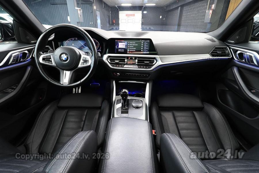 Black BMW 4 Series 2023 in Tallinn, with an engine capacity of 2.00 L and mileage of 102 thousand km for 41495 €, photo 7 on AUTOMOTO.COM.LV