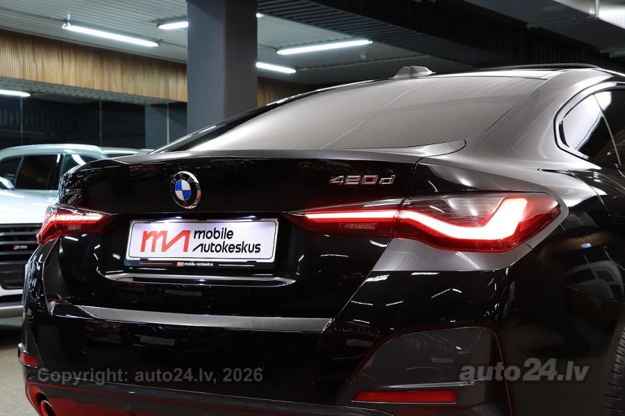 Black BMW 4 Series 2023 in Tallinn, with an engine capacity of 2.00 L and mileage of 102 thousand km for 41495 €, photo 20 on AUTOMOTO.COM.LV