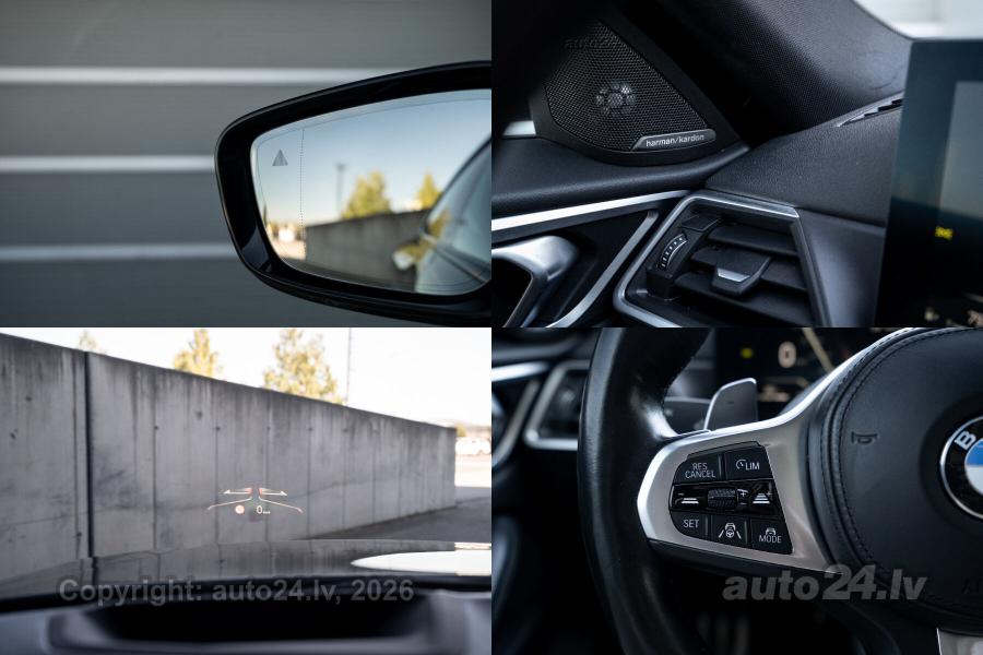 Black BMW 4 Series 2023 in Tartu, with an engine capacity of 3.00 L and mileage of 90 thousand km for 41900 €, photo 18 on AUTOMOTO.COM.LV