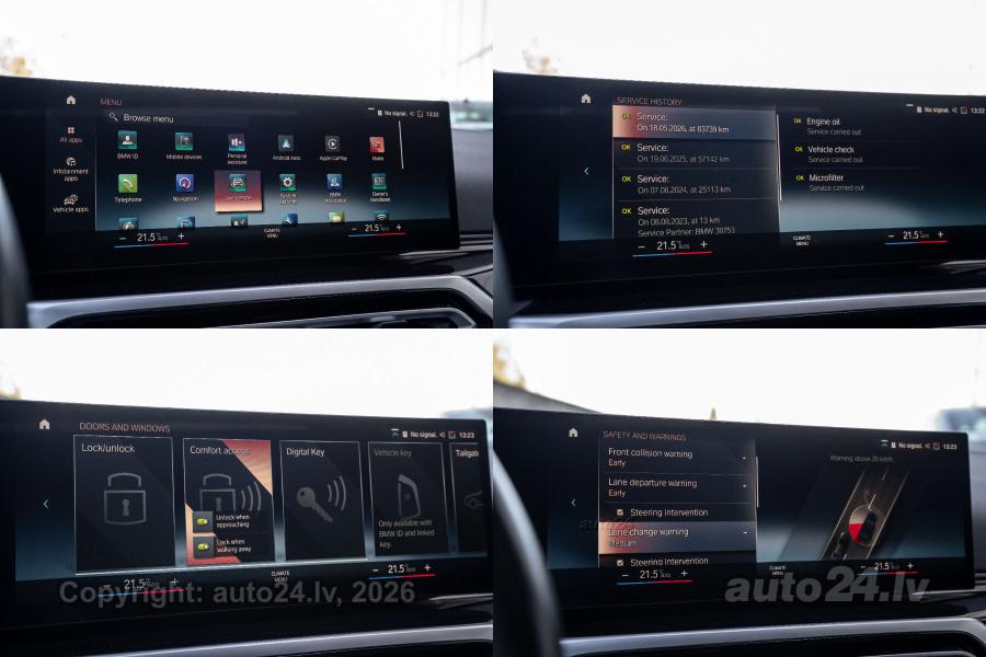 Black BMW 4 Series 2023 in Tartu, with an engine capacity of 3.00 L and mileage of 90 thousand km for 41900 €, photo 21 on AUTOMOTO.COM.LV